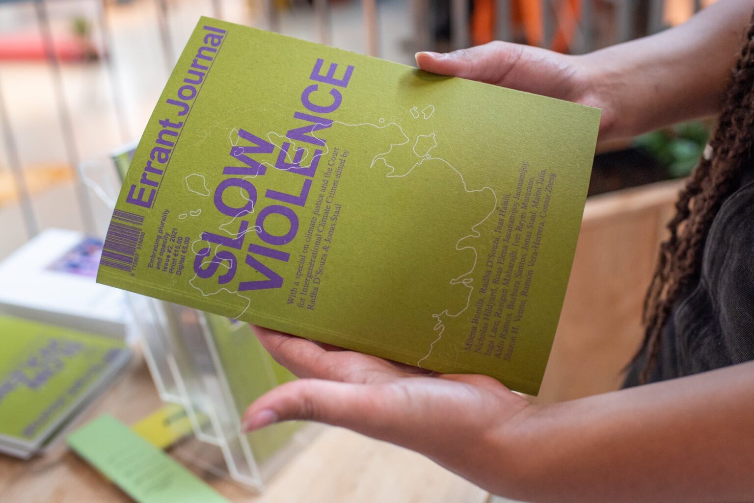 Lancering: Errant Journal #2, Slow Violence – Framer Framed