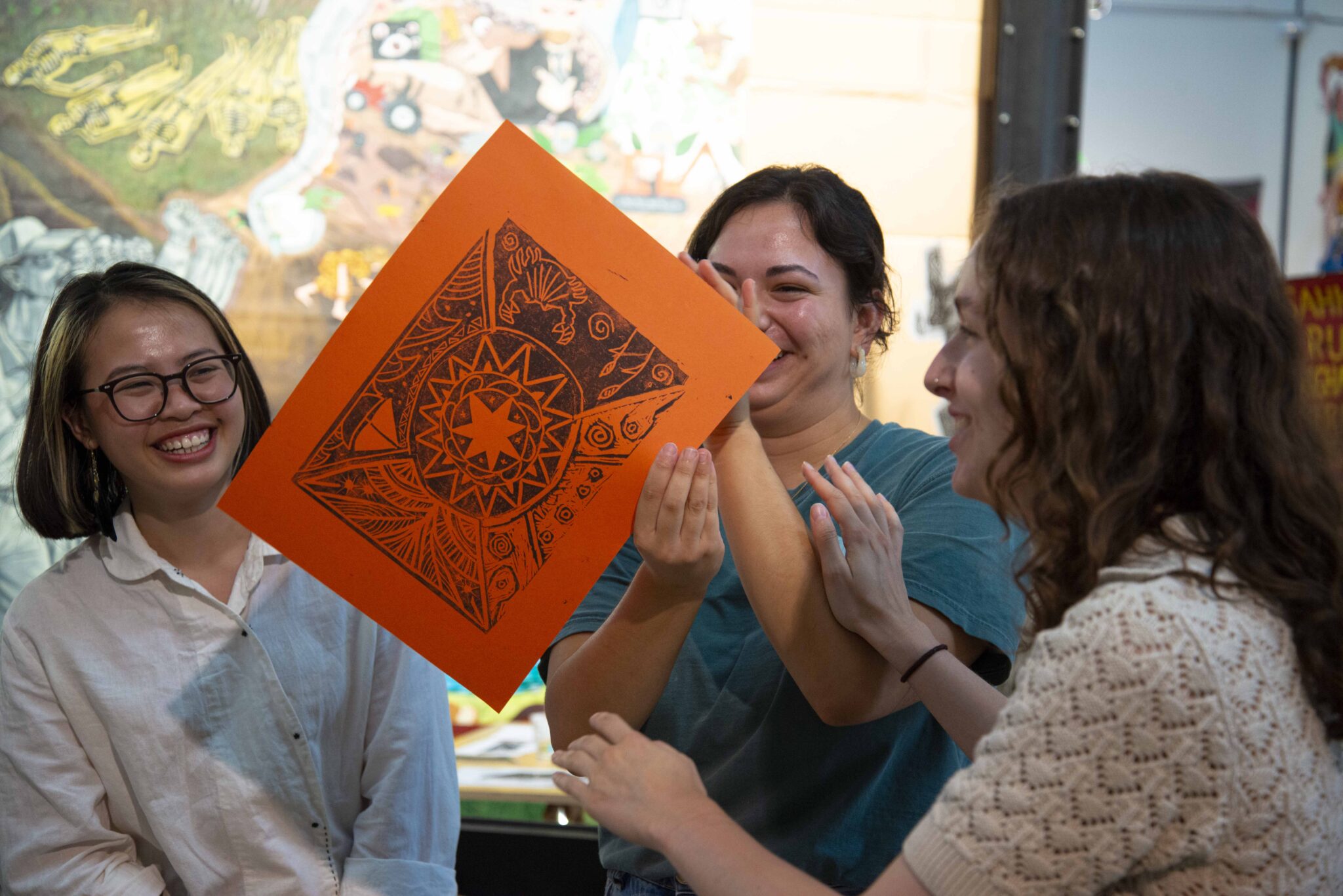Workshop: Linocut Printmaking – Framer Framed