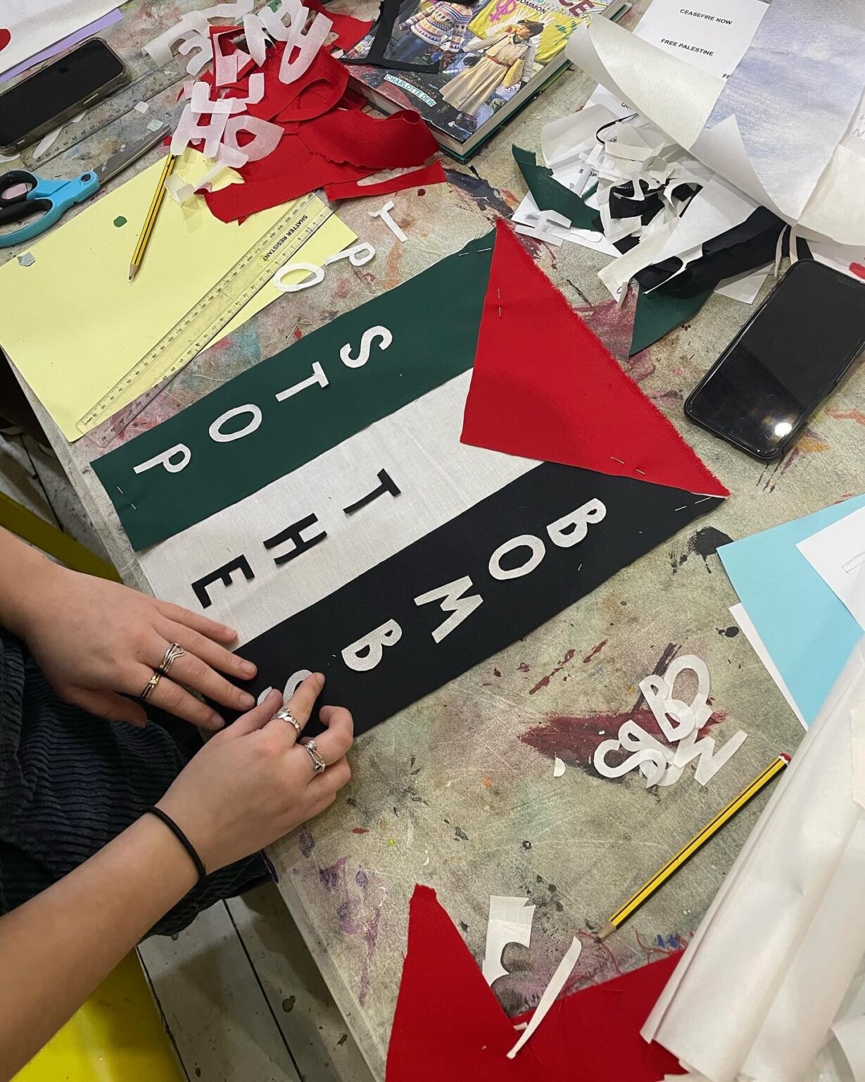 Art is Resistance! Make Your Own Protest Banner – Framer Framed